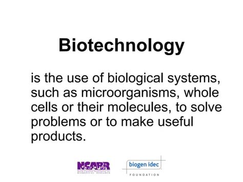 Unit1 Practical Applications Of Biotechnology Ppt