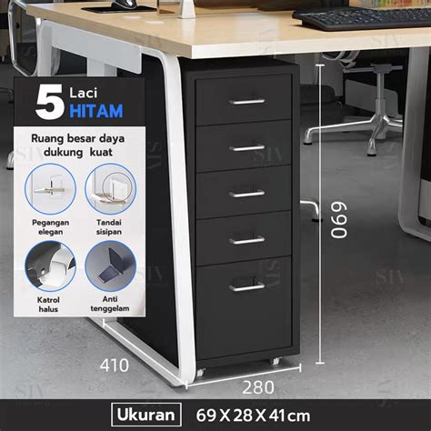 Jual Siv 3 8 Susun Lemari Arsip Besi Dengan Laci Filling Cabinet