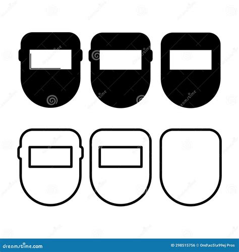 Welding Technology Icon Metal Tool Equipment Symbol Safe Weld Vector