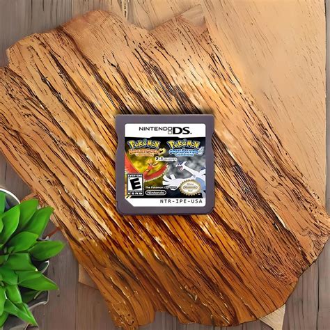 Pokemon All In One Game Card Bundle Nintendo Ds Heartgold Cart