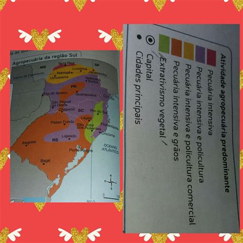 Observe O Mapa Para Completar As Atividades Abaixo Educa