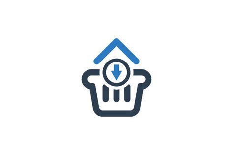 Basket E Commerce Icon Graphic By Mirazhosen10 · Creative Fabrica