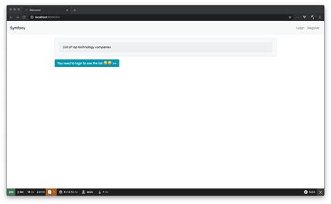 Creating Your First Symfony App And Adding Authentication