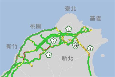 連假第2天國道白天順暢 下午9路段防北返車潮 生活 中時