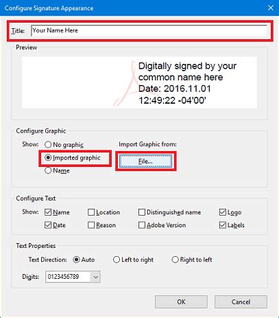 How To Import Digital Signature In Pdf
