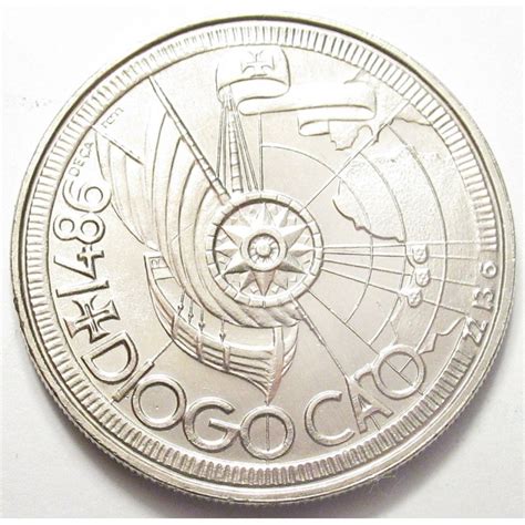 100 Escudos 1987 Explorer Diogo Cao