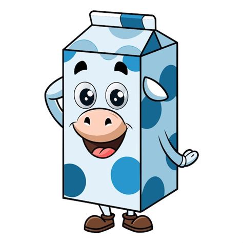 Milk Vector Illustration Cartoon Premium Ai Generated Vector