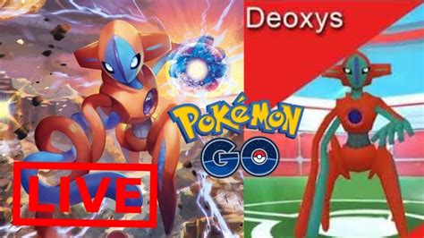 MY FIRST EVER DEOXYS RAID IN POKEMON GO DEOXYS EX RAID YouTube