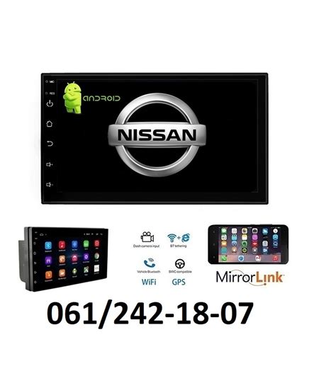Nissan Multimedija Android Navigacija Touch Screen 7 Inca Sb