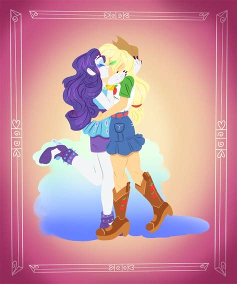 Applejack X Rarity On Tumblr