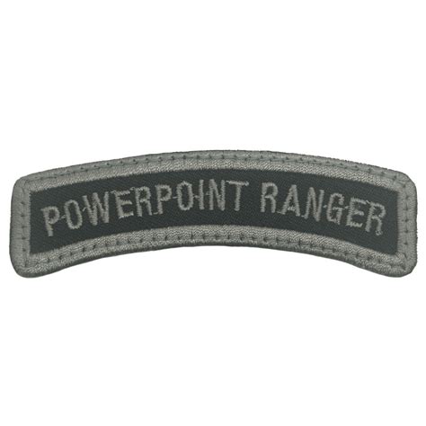 Powerpoint Ranger Tab Black Foliage Hock T Shop Army Online