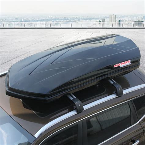 750l 대형 자동차 루프 수하물 상자 자동 범용 상단 수하물 랙 Suv 루프 카고 캐리어 랙 보관 상자 블랙