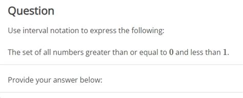 Question Use Interval Notation To Express The StudyX