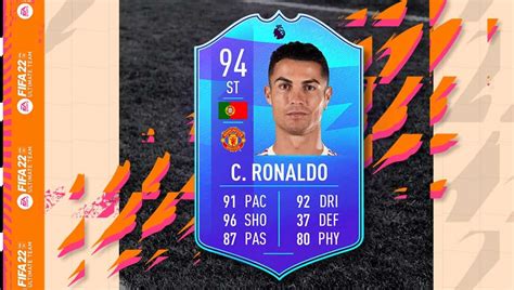 FIFA 22 SBC Cristiano Ronaldo POTM Aprile Premier League Ecco I
