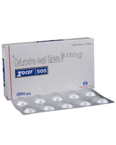 Zocef 500 Tablet 500mg At ₹ 576 Strip In Surat Id 2855599973897
