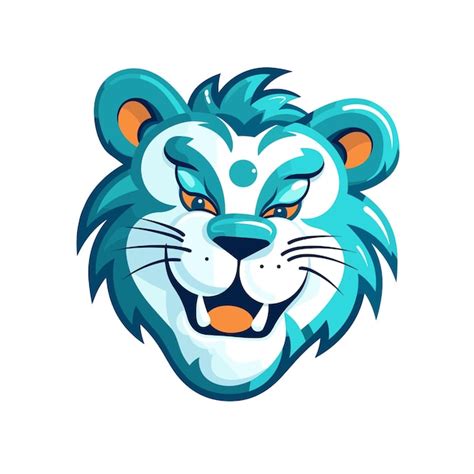 Premium Vector Green Tiger Mascot