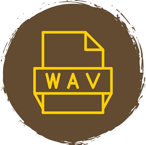 Wav File Format Icon 15692901 Vector Art At Vecteezy