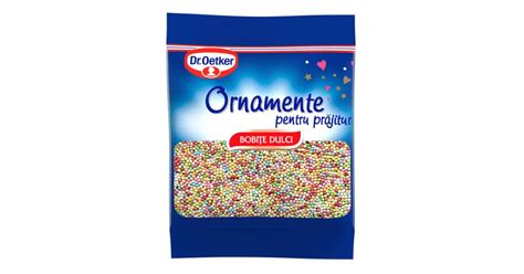Ornamente Colorate Pentru Prajituri Dr Oetker Zahar 30 G Bobite
