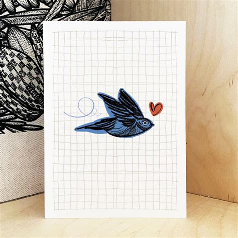 Lovebird A5 Art Print Bam Store Space