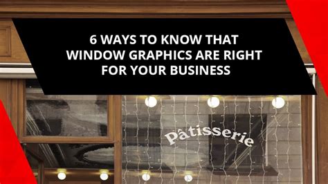Are Window Graphics Right For Your Business Find Out Here SpeedPro