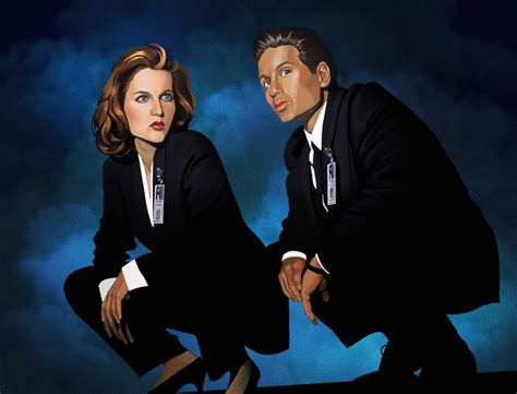Artstation X Files Fan Art