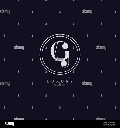 Unique Modern G Letter Business Logo Design Alphabet Icon Vector Symbol