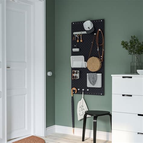 SkÅdis Pegboard Black 56x56 Cm Ikea