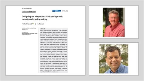 An Important Part Of The Special Issue Robust Politics And Governance In Turbulent Time