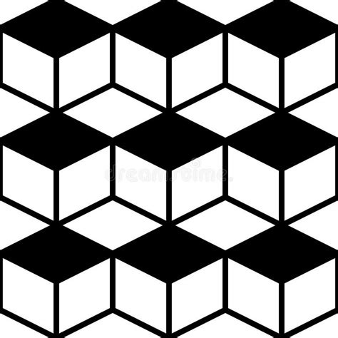 Seamless Cube Pattern Stock Vector Illustration Of Background 93919779