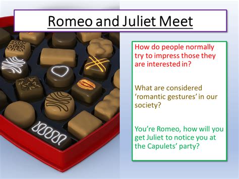Romeo And Juliet First Meet Teaching Resources