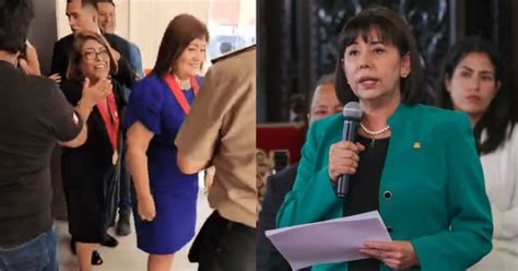 Ministra De La Mujer Y Su Extraño Mensaje Tras Salir De Ascensor En El