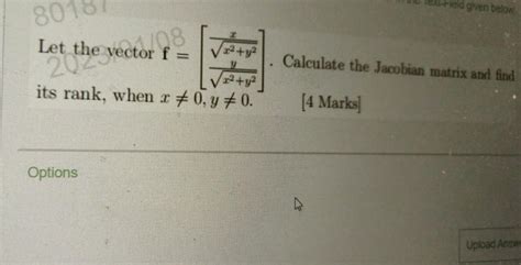 solved let the vector f [x2 y2x2 y2x] calculate the