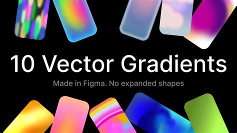 Free Vector Gradients In Figma Svg No Expanded Shapes Figma