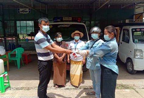 ပြင်ဦးလွင်ခရိုင်အား ကစားကွင်းအတွင်း ဖွင့်လှစ်ထားရှိသော ကိုဗစ် ၁၉ရောဂ