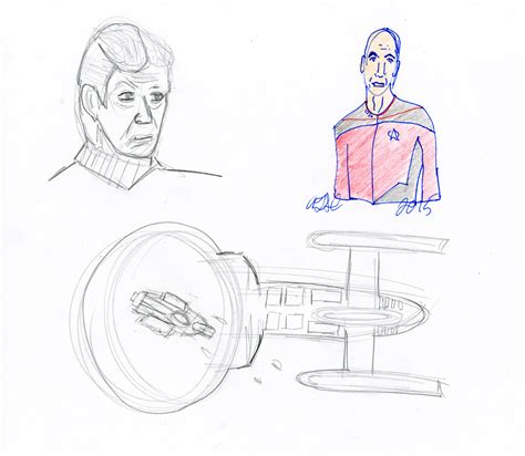 Star Trek Sketch By Adamtsc On Deviantart