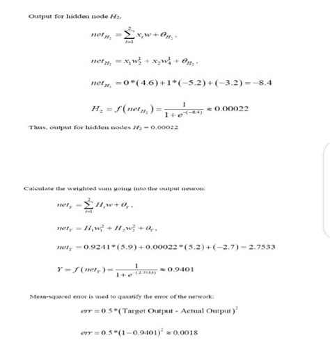 Solved Apply The Multilayer Perceptron Mlp Feedforward Chegg