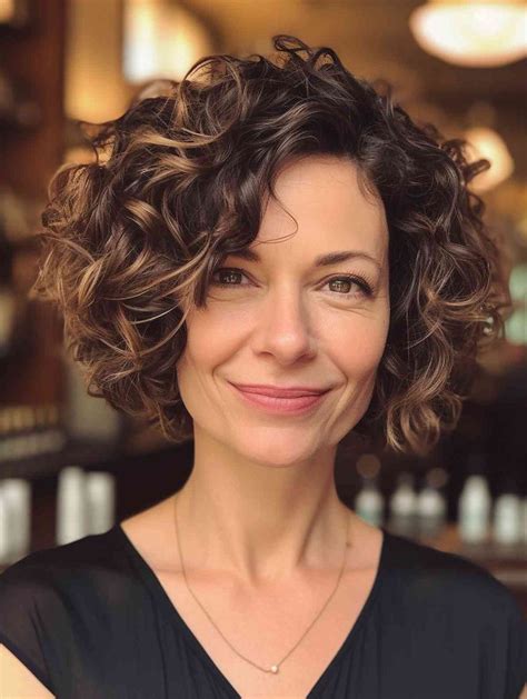 Pin By Stacey Hildebrandt On Hair Short Wavy Haircuts Medium Curly