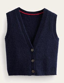 Gilet Sans Manches Bleu Marine Boden FR