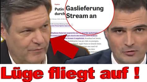 REACTION VIDEOLÜGE FLIEGT AUF HABECK ERZÄHLT WIEDER