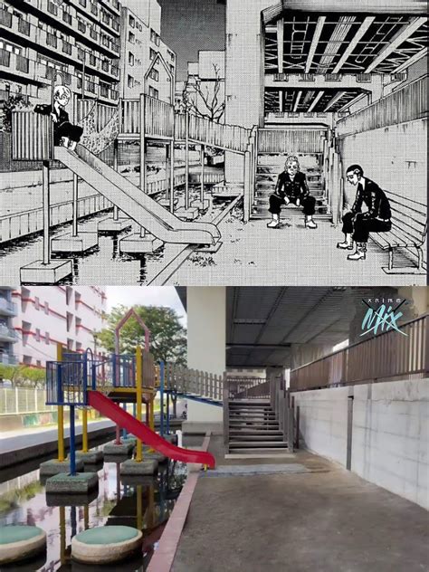 Anime Mix مانجا توكيو ريفينجرز و اقتباسها من الأماكن