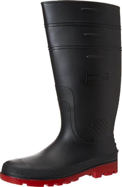 Truper J Botas Jardineras De Pvc Suela Antiderrapante Negro Altura Cm Talla Cm