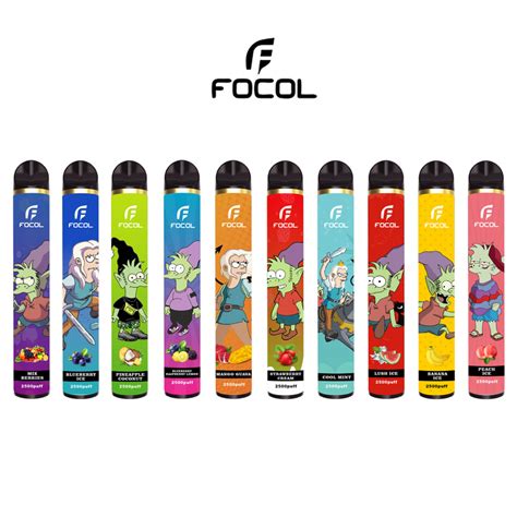 Focol Disposable Vape 2500 Puffs 2 Nicotine From China Manufacturer