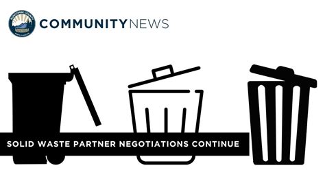 County Center Solid Waste Partner Negotiations Continue