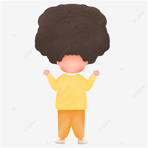 사랑스러운 곱슬 머리 소년 인사 곱슬 머리 귀여운 소년 사랑스러운 곱슬 아이들 Png 일러스트 및 Psd 이미지 무료 다운로드 Pngtree