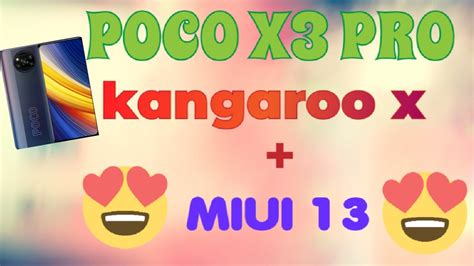 Poco X3 Pro Custom Kernel Montage Youtube