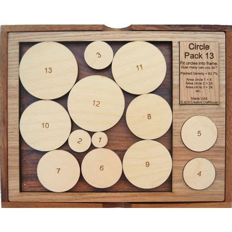Circle Pack 13 Puzzle Games In 2024 Wooden Puzzles Wooden Jigsaw