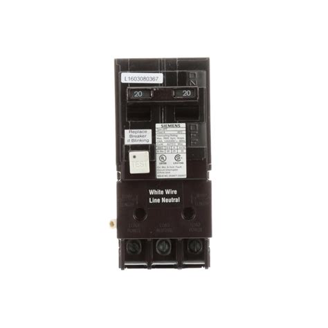 Siemens Double Pole Type QPF GFCI Circuit Breaker US QF AP The Home Depot Circuit
