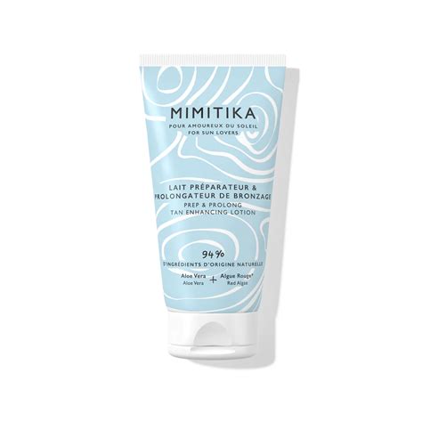 Mimitika Prep And Prolong Tan Enhancing Lotion 140ml The French