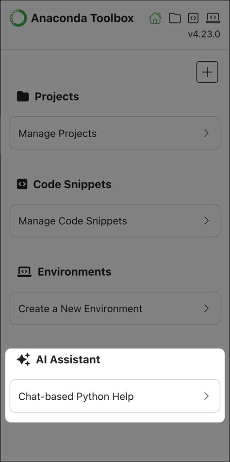 Anaconda Assistant Anaconda