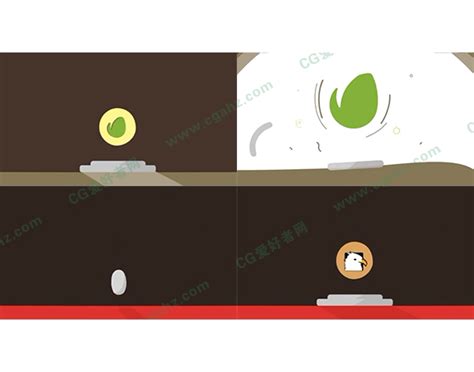 卡通手绘文字生长MG动画AE模板 CG爱好者网 免费CG资源 AE模板 3D模型分享平台